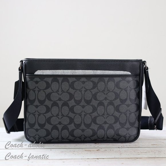 Coach | Bags | Nwt Coach Ch78 District Crossbody Signature Canvas ...
